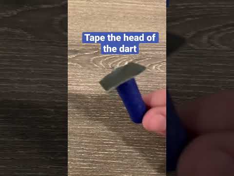 DIY Short dart tutorial #nerf #nerfgun #dartblaster #shortsfeed #shorts