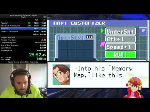 Megaman Battle Network 3. NaviCustomizer Tutorial Softlock