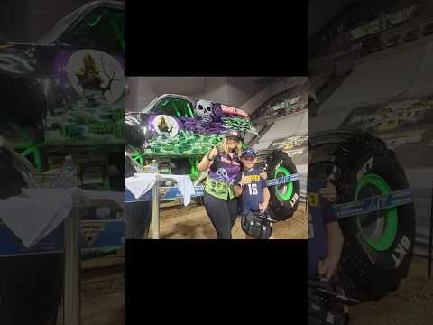 I Met Kristen Anderson, the Grave Digger driver  @jakoahninjachannel