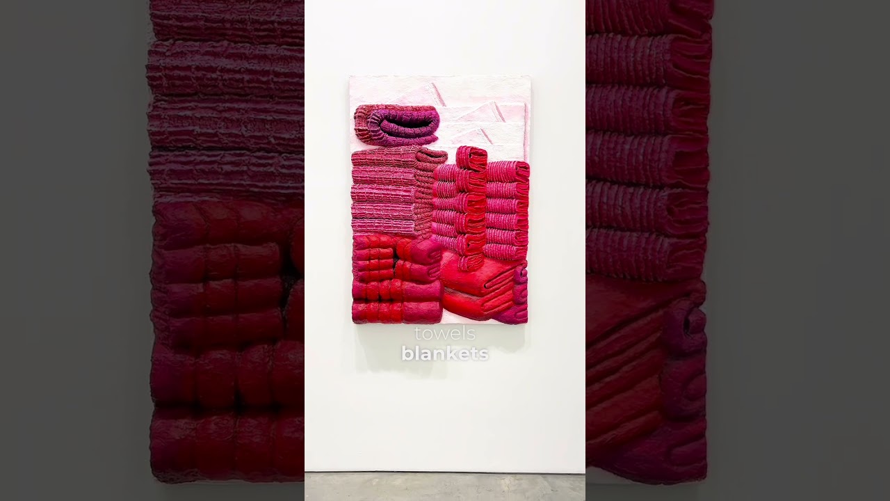 Gina Beavers at Marianne Boesky Gallery in NYC 2024 #art