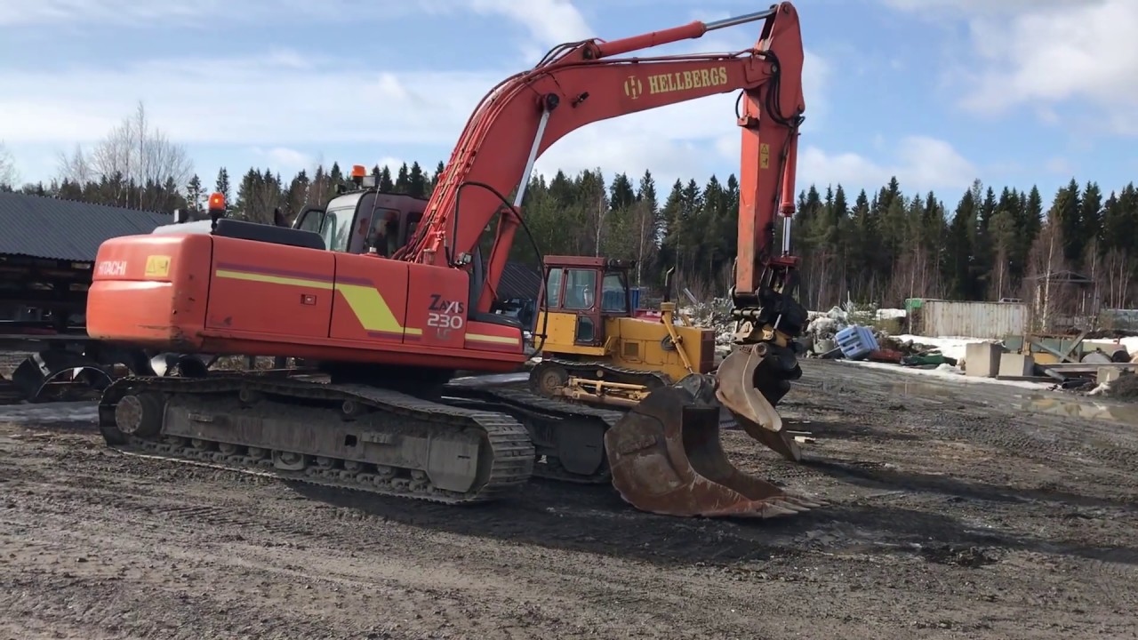 Bandgrävare Hitachi Zaxis 230LC