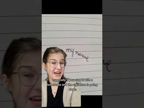 Is your Signature small? Then watch this #shorts #youtubeshorts