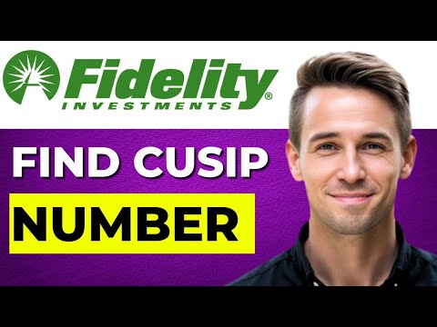 How To Find CUSIP Number On Fidelity | Step-by-Step Guide