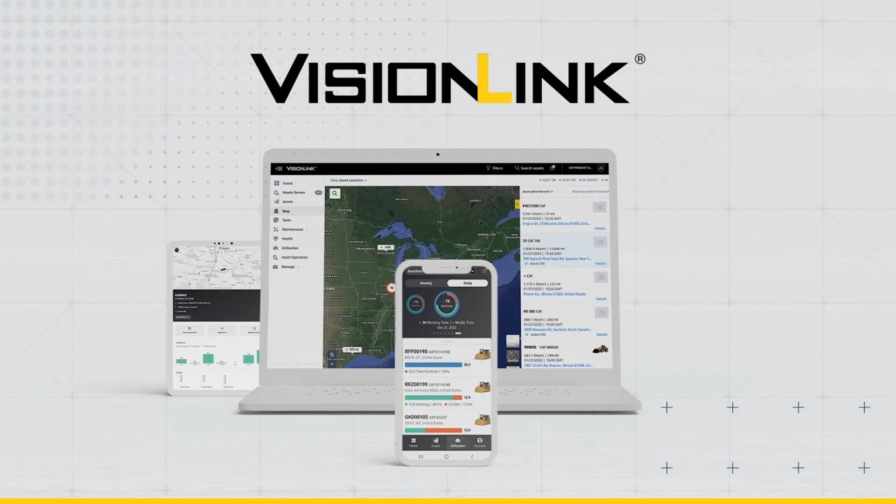 Effortless Asset Management: VisionLink for Cat Fleets