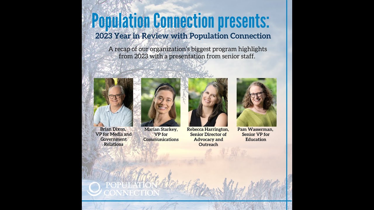 2023 Year in Review with Population Connection