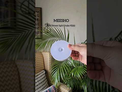 Meesho Find Sensor Light #shortsvideo