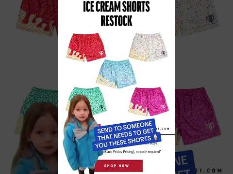 ICE CREAM SHORTS ARE BACK IN STOCK ONLY AT BL101.COM ๐๐ฆ #baseball #clothingbrand #icecream
