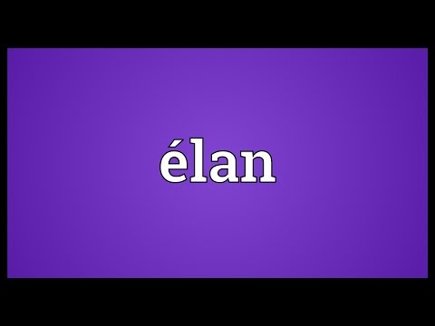 Élan Meaning