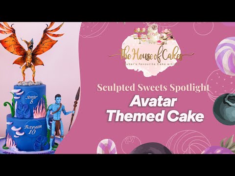 Pandora's Delight | Avatar movie 4k Cake by House of Cakes Dubai the best cake Makers in the world
