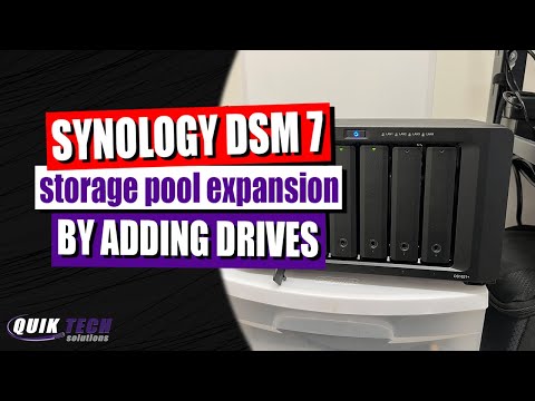 Synology DSM7 Storage Pool Expansion