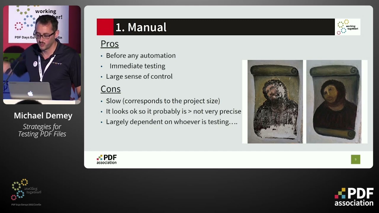 Strategies for Testing PDF Files