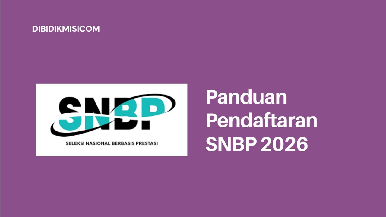 SNBP REGISTRATION GUIDE 2026
