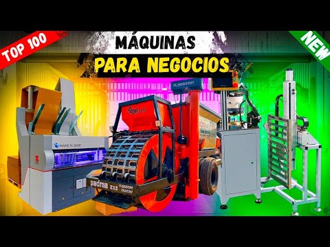 100+ Mejores MÁQUINAS para tu PROPIO NEGOCIO. Nuevas ideas de negocios 2025 (№2)