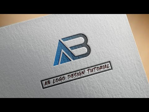 Illustrator cc tutorial : AB Logo Design || AB logo || NGM.