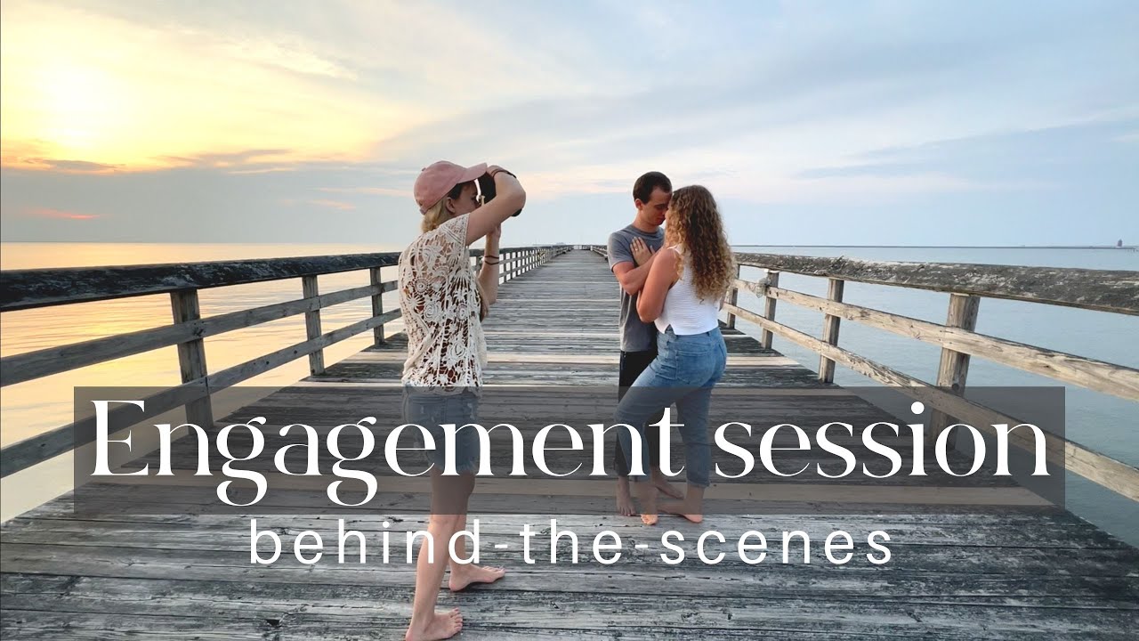 Real Engagement Session Behind The Scenes with Joy Michelle
