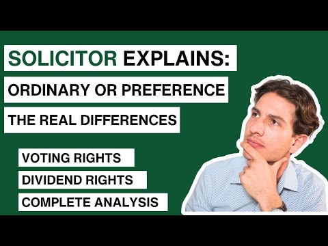 What Are The Difference Between Ordinary Shares and Preference Shares