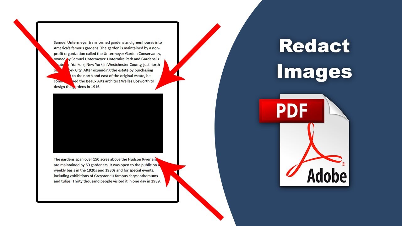 How to Black Out Images in a PDF Document using Adobe Acrobat Pro DC
