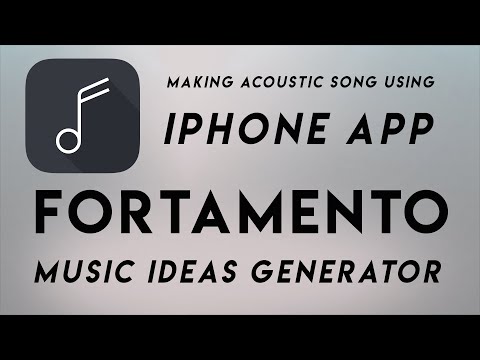 #Fortamento music idea generator into a pop song #3 (Acoustic guitars edition)