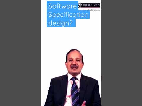 Software Specification and Design #softwaredesigned
