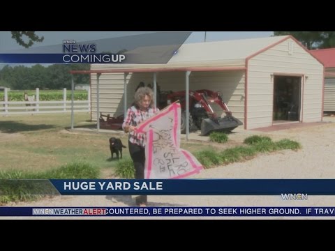 Massive yard sale planned for Saturday