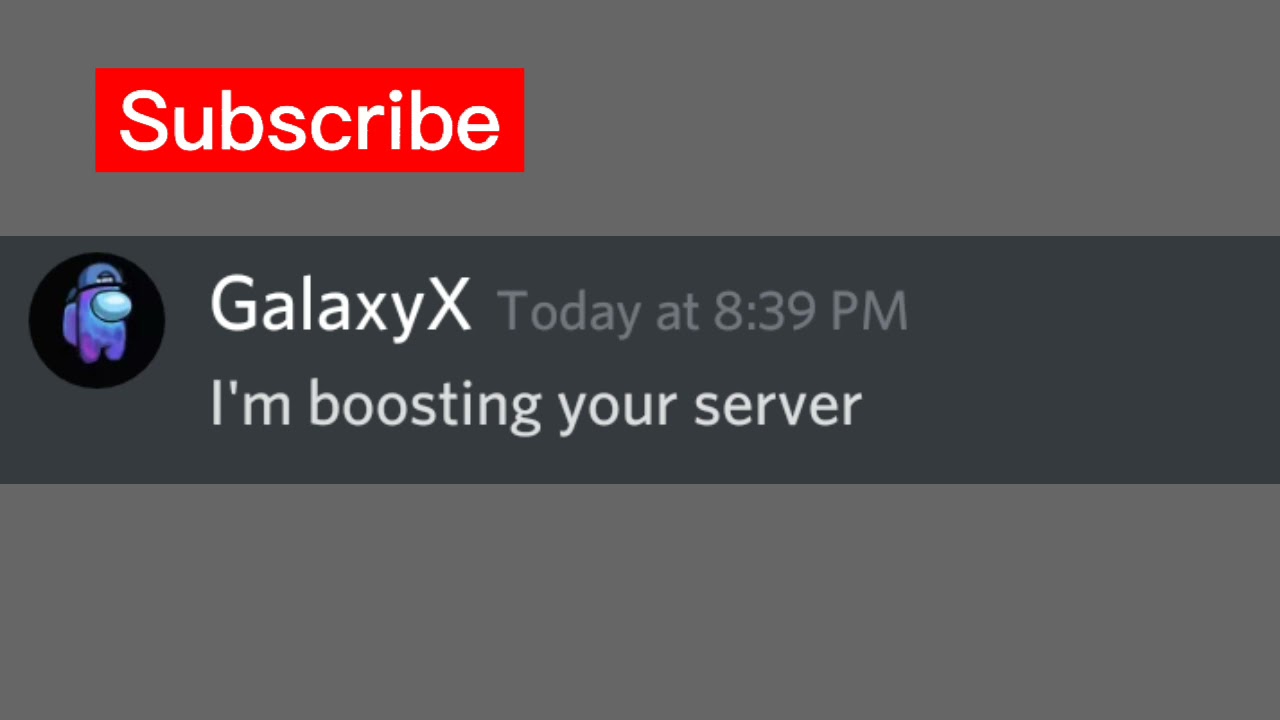 Every discord owner when they get their first server boost @GalaxyX