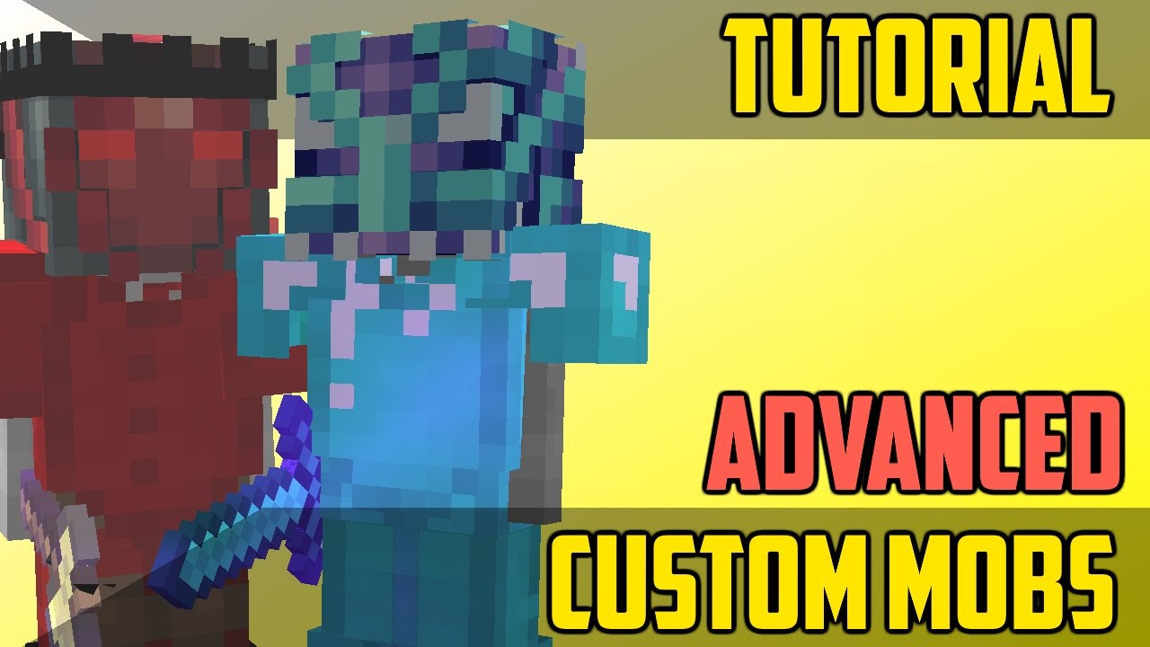 How to Make Advanced Custom Mobs - Minecraft Command Block Tutorial [1.11][1.10][1.9]