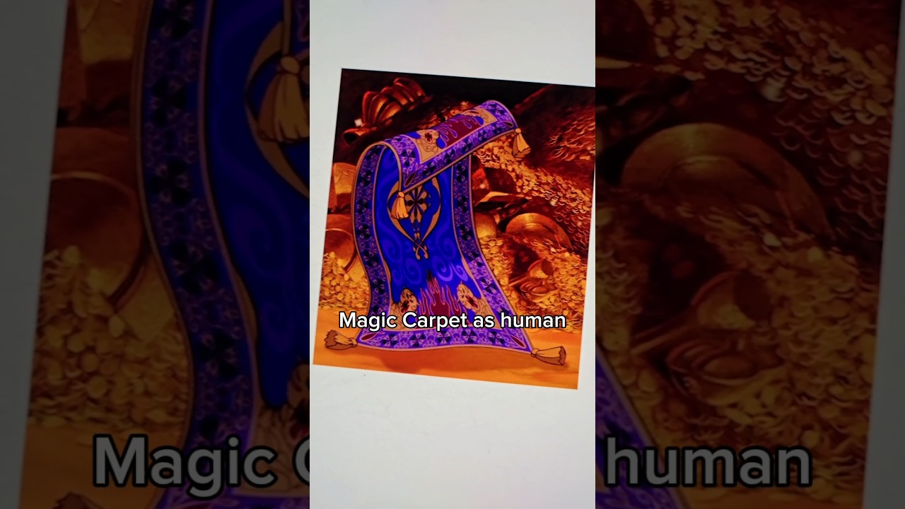 Magic Carpet from Aladdin as human🫣💅 #aladdin #disney #magiccarpet #characterdesign #digitalart