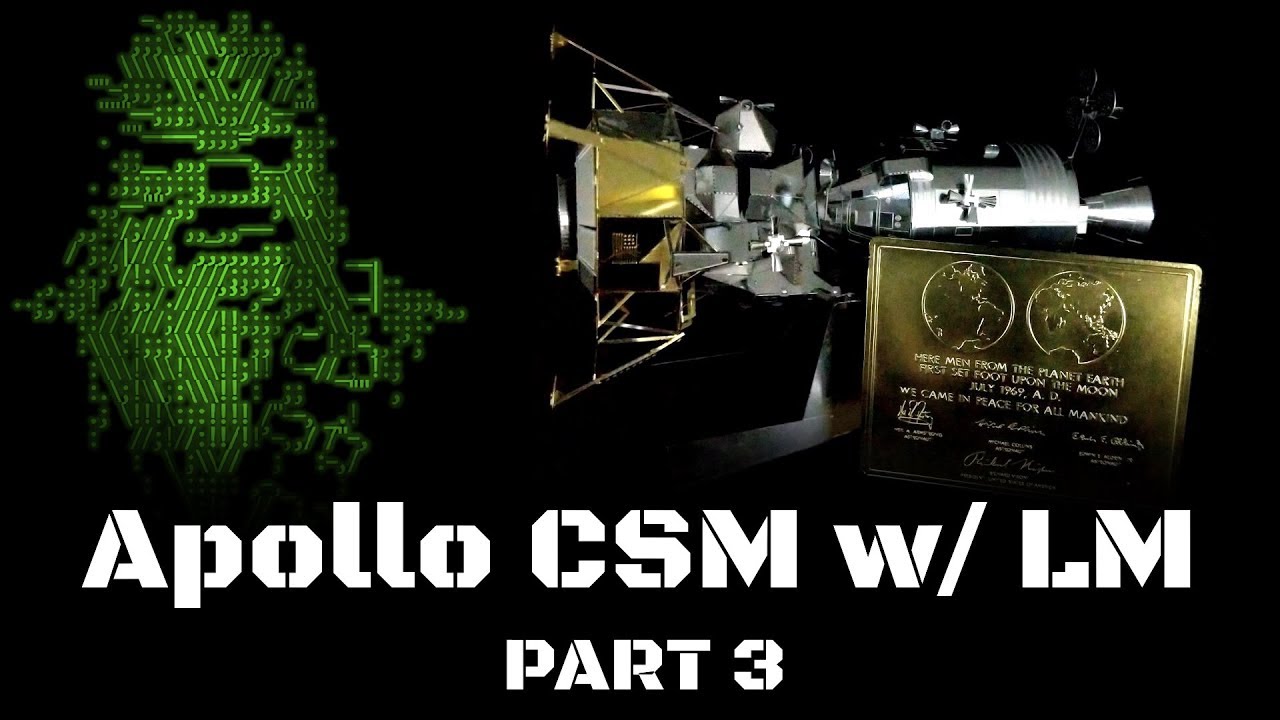 Apollo CSM with LM, Part 3