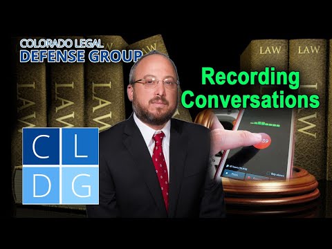 Can I record private conversations in Colorado? [2022 UPDATES IN DESCRIPTION]