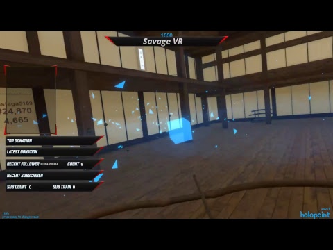 Steam Community :: Video :: SavageVR : Let's Play Live Stream: Holopoint!