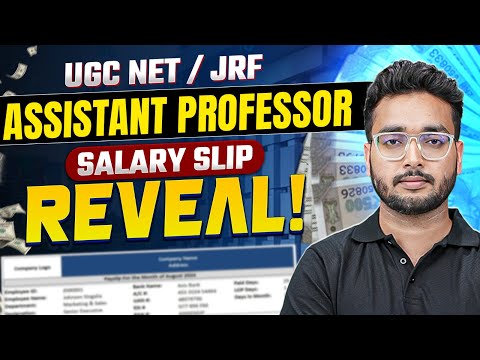 UGC NET/JRF Salary Slip | UGC NET Assistant Professor Salary Slip Revealed | PW