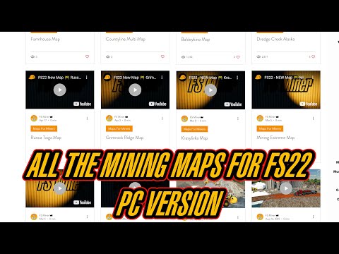 Steam Community :: Video :: FS22 🚧 All Mining Maps - PC Version 🚧 ...