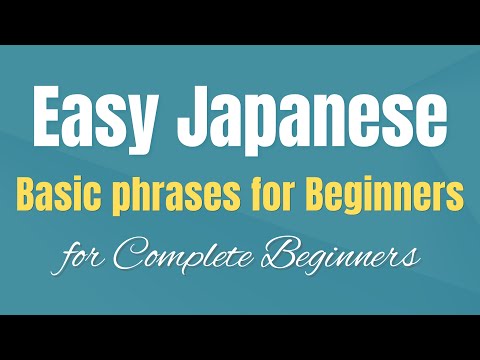 Japanese for beginners | Let's practice basic Japanese phrases for beginners!