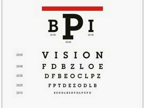 Eye chart
