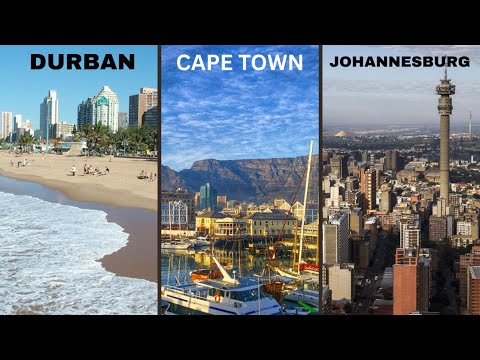 SOUTH AFRICA's 3 Biggest cities compared! 2025