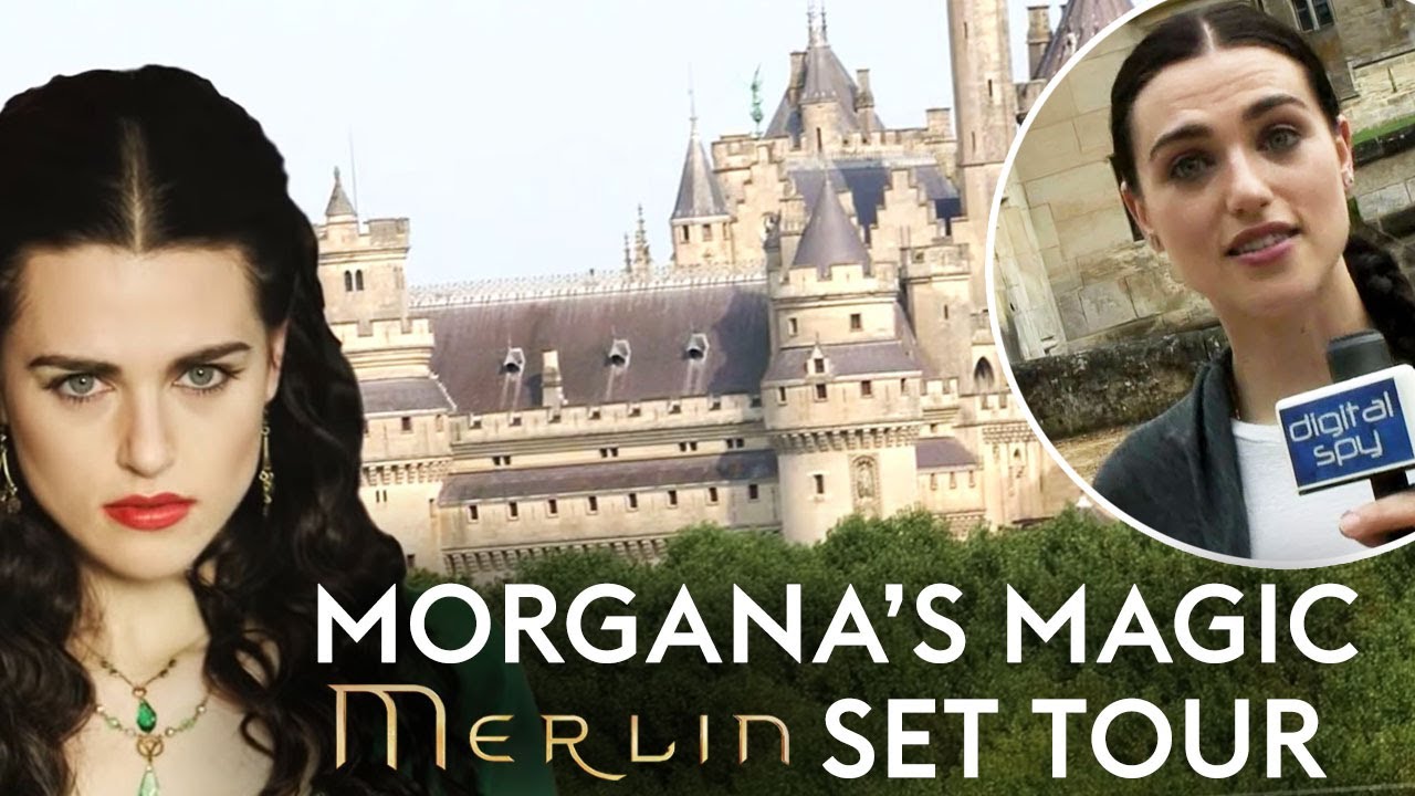 Merlin's Morgana Pendragon (Katie McGrath) gives MAGIC set tour