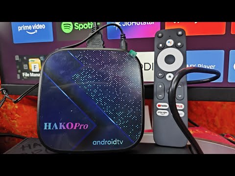 Hako pro Certified Android 4k 5g 4gb 32gb Android 11 TV Box with 1 yr warranty
