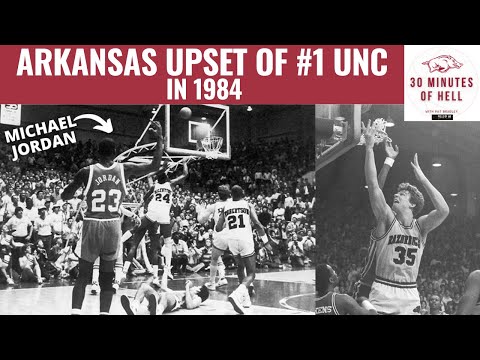 Arkansas vs #1 North Carolina & Michael Jordan in 1984 w/Joe Kleine | 30 Minutes of Hell