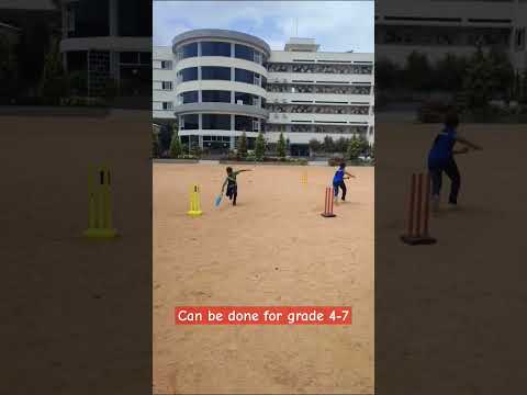 mini cricket activity by grade 5 #cricket #games #sports #fitness #activity #shorts #viral #video