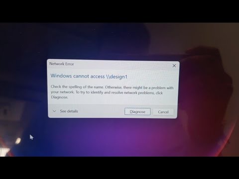 Windows cannot access user || windows 11 network error solved