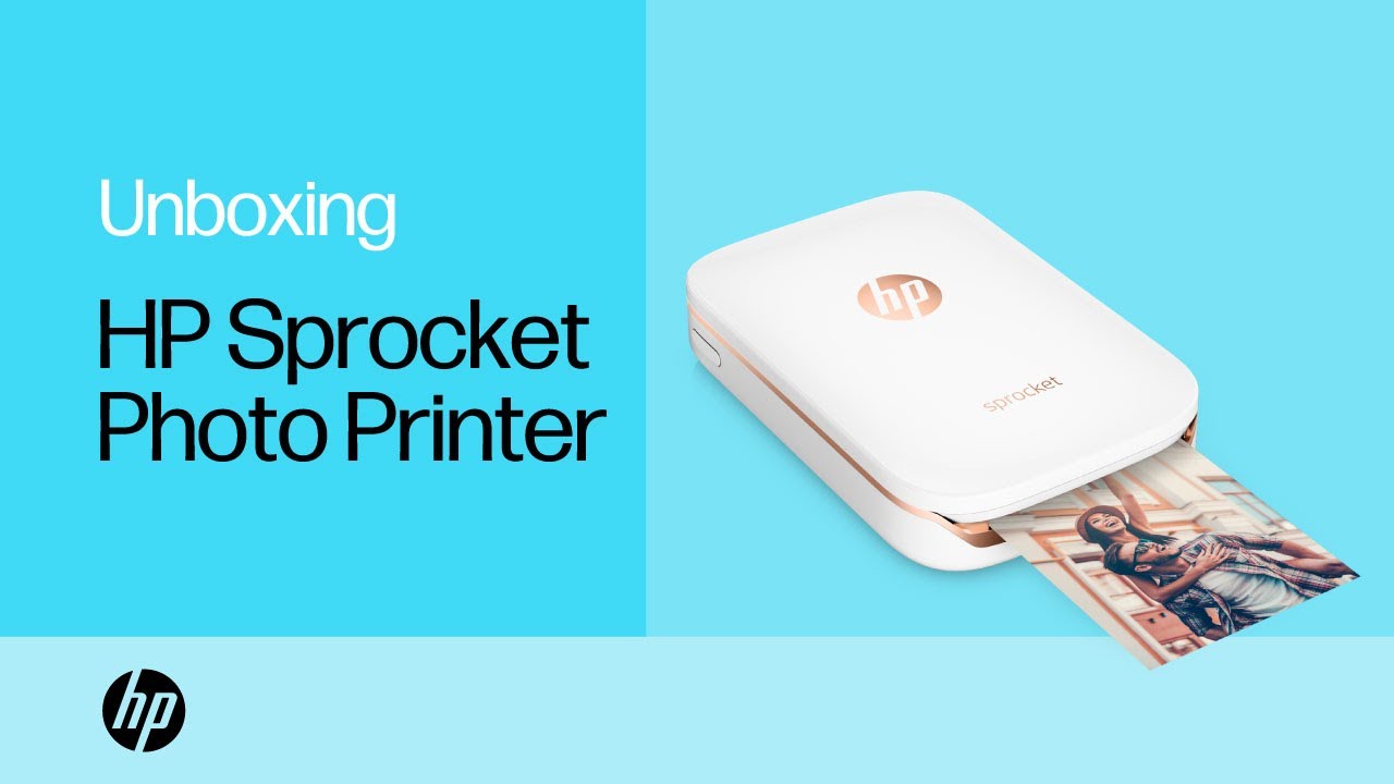 Unboxing and Setting Up the HP Sprocket Photo Printer | HP Sprocket Printers | HP Support