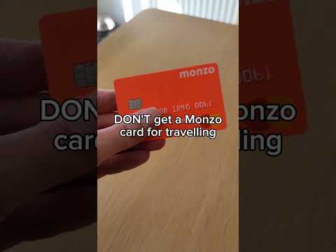 Don't use a Monzo card for travel. #short #monzo #starlingbank #travel #travelcontent