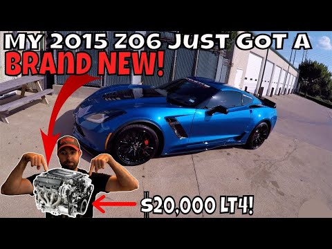 Chevy GAVE me a Brand NEW $20,000 LT4 Engine for my Corvette Z06! Here's why!