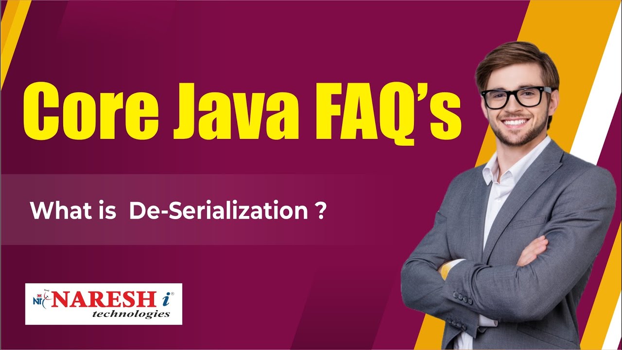 What is De-serialization? | Core Java Interview Questions | Naresh IT