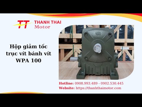 Hộp giảm tốc trục vít WPA 100 - Thành Thái Motor