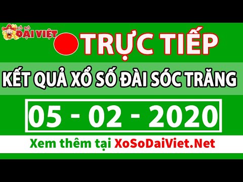 Xổ số Sóc Trăng 5/2/2020 - XSST - SXST - XSSTR - Xổ số kiến thiết đài Sóc Trăng thứ 4