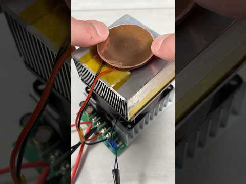 Thermoelectric Peltier Cooler Build & Freezing Water! #cool #engineering #experiment #electronics