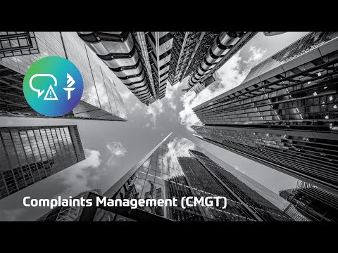 Complaints Management (CMGT)