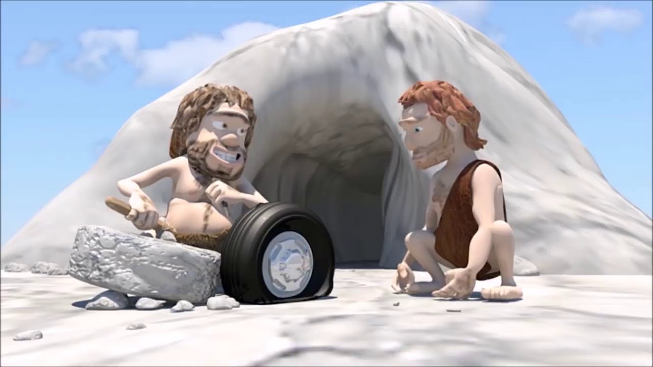 Caveman - Inventions in history - Animated comedy film - Cavemen