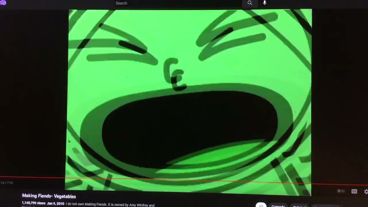 Vendetta (Making Fiends) Screaming After The Vegetables Kissed Her